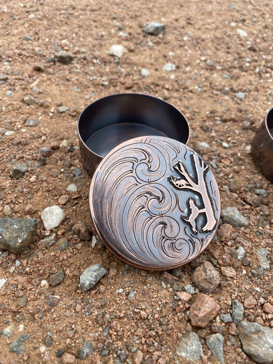 Copper Snuff Tin – Southern Silver Company