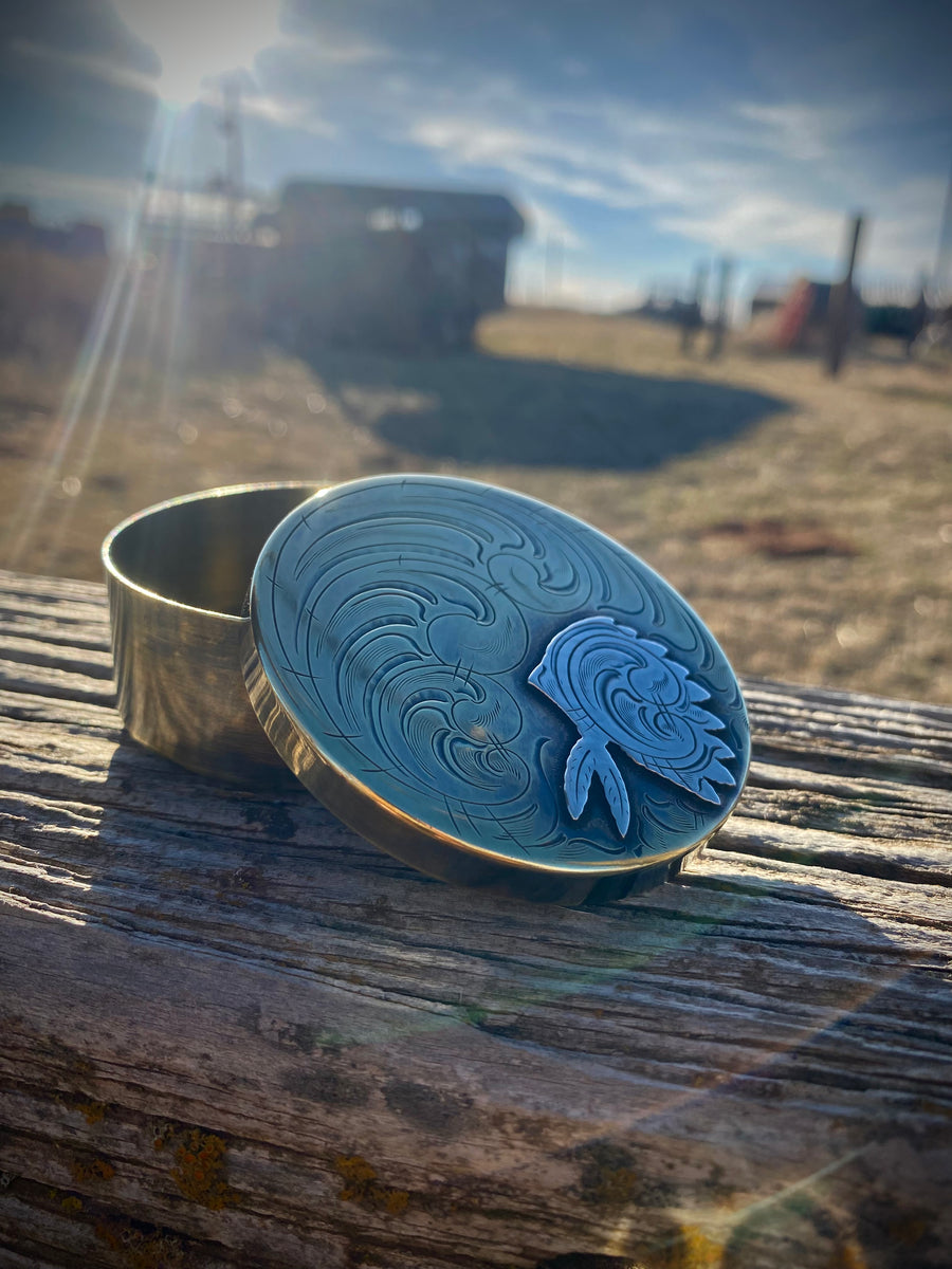 Brass Snuff Tin – Southern Silver Company