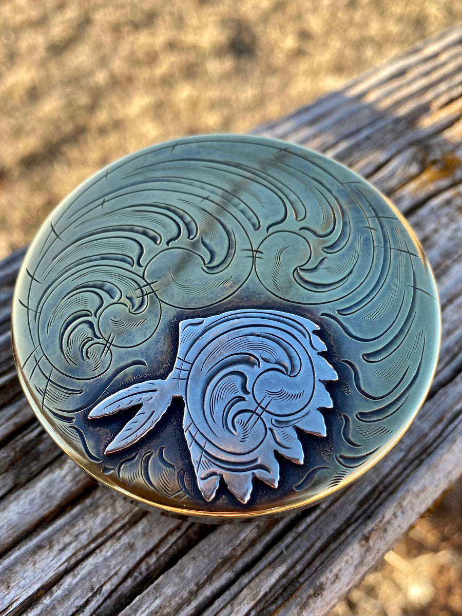 Brass Snuff Tin – Southern Silver Company